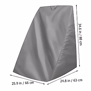 YARNOW Cord Reel Cover Outdoor Hose Portable Hose Outside Cover Bag Cover for Garden Hose Reel Cart Portable Hose Reel Cart Cover Hose Reel Cart Protective Cover Hose Reel Cart Supplies