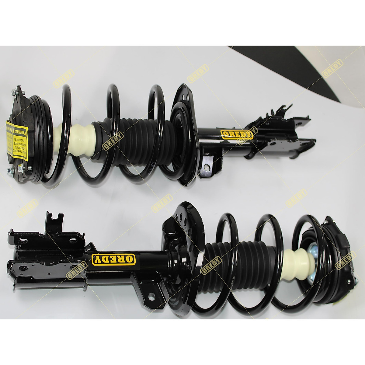 OREDY Front Struts for 2008 2009 2010 2011 2012 Nissan Rogue FWD Only Set of 2 Complete Shock Absorbers w/Coil Spring Assembly - 172609 172608