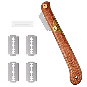 Tofficu Bread Lame Sourdough Scoring Tool Sourdough Bread Knife - Bread Making Accessories - Bread Razor Scorer With Blades and Storage Cover - Bread Cutter for Homemade Bread
