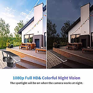 SOLIOM S600 3G/4G LTE Outdoor Solar Powered Cellular Security Camera Wireless,Pan Tilt 360°View Spotlight,1080p Night Vision,2 Way Talk,PIR Motion Sensor,No WiFi,US Version