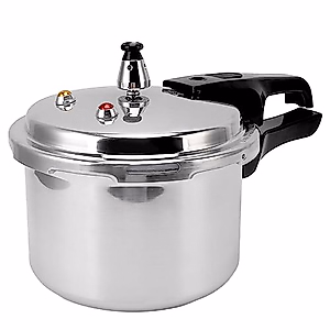 Serlium Small Pressure Cooker, 3 Liter Aluminum Alloy Pressure Cooker 18cm/7inch Bottom 3L Mini Pressure Cooker for Gas Stove Induction Cooker