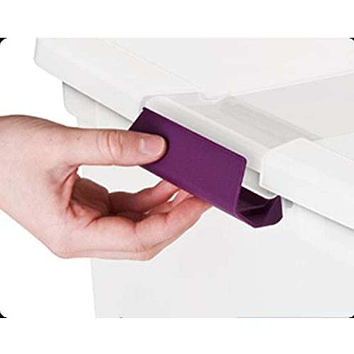 Sterilite 116 Quart and 66 Quart Multipurpose Ultra Storage Tote Box Storage Containers for Home or Office Organization, Clear, 4 Pack and 6 Pack