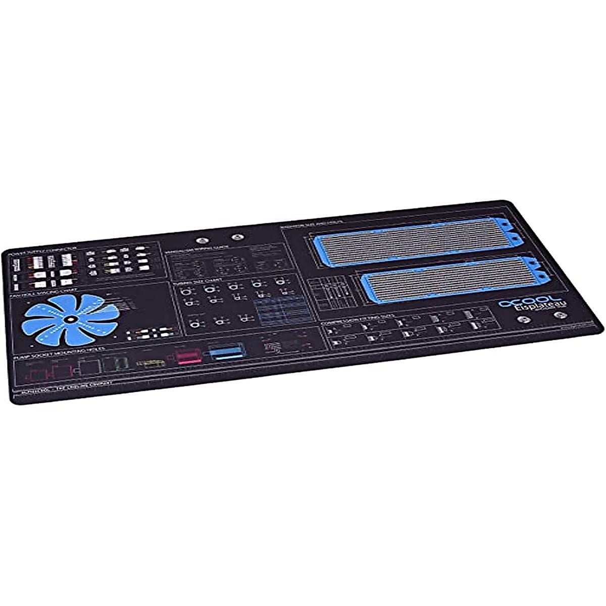 Alphacool 90334 Eisplateau Anti-Static Work- and mounting mat 120x60cm Water Cooling Accessories