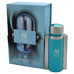 Victor Manuelle Vm Blue for Him for Men -EDT Spray, 3.4 Ounce