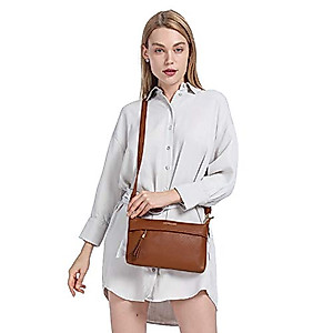 AMELIE GALANTI women's Small crossbody Handbags Shoulder Bag，Fashion Tassel design and Shoulder Strap Adjustable