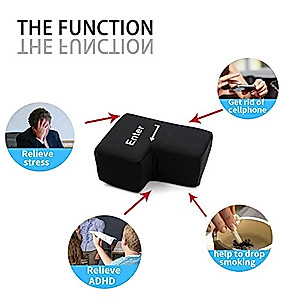 iYBWZH Big Enter Key USB Pillow Anti-Stress Relief Super Size Enter Key Unbreakable Pillow