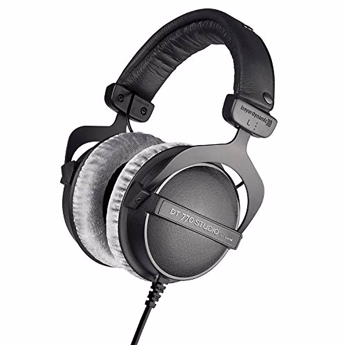 beyerdynamic DT 770 Pro Studio Headphones - Over-Ear, Closed-Back, Professional Design for Recording and Monitoring (80 Ohm, Grey)