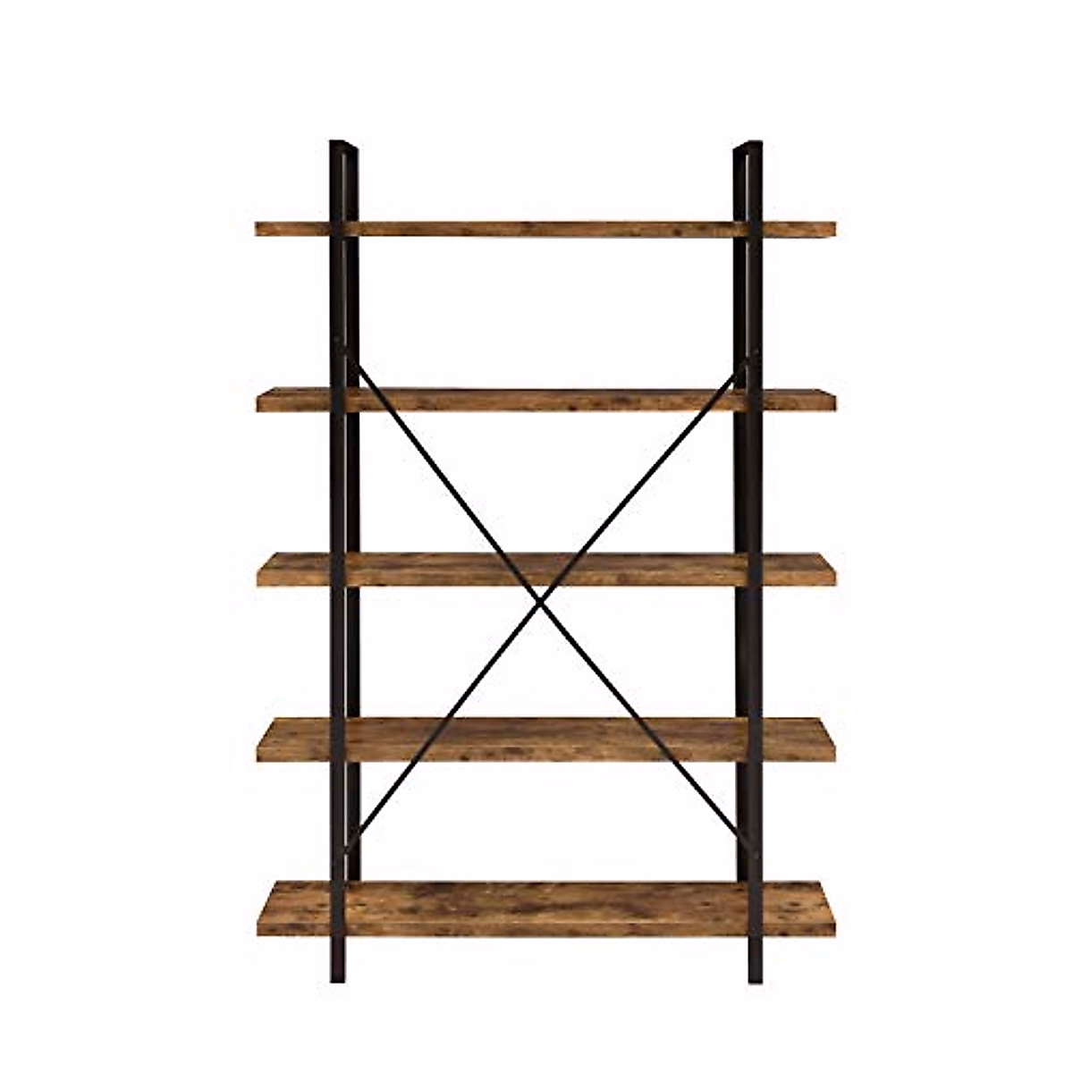 Coaster Furniture Bookcase Antique Nutmeg and Black 805807