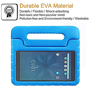 TIRIN Walmart Onn 8 Inch Tablet Case, Light Weight Shockproof Handle Friendly Convertible Stand Kids Case for Walmart Onn 8 inch Android Tablet 2019 Release Model ONA19TB002 NOT for 2020 Gen 2 - Blue