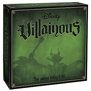 Ravensburger Disney Villainous Worst Takes It All - Expandable Strategy Family Board Games for Adults & Kids Age 10 Years Up - 2 to 6 Players - English Version