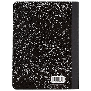 Mead Composition Books/Notebooks, College Ruled Paper, 100 Sheets, 5 Pack (72930)