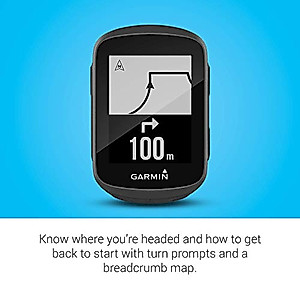 Garmin Edge 130 Plus, GPS Cycling/Bike Computer, Download Structure Workouts, ClimbPro Pacing Guidance and More (010-02385-00) (Renewed)