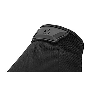 LA Police Gear Men's Core Patrol Glove, Lightweight Tactical Work Gloves for Men, Touchscreen Compatible Shooting Gloves - Black - Large