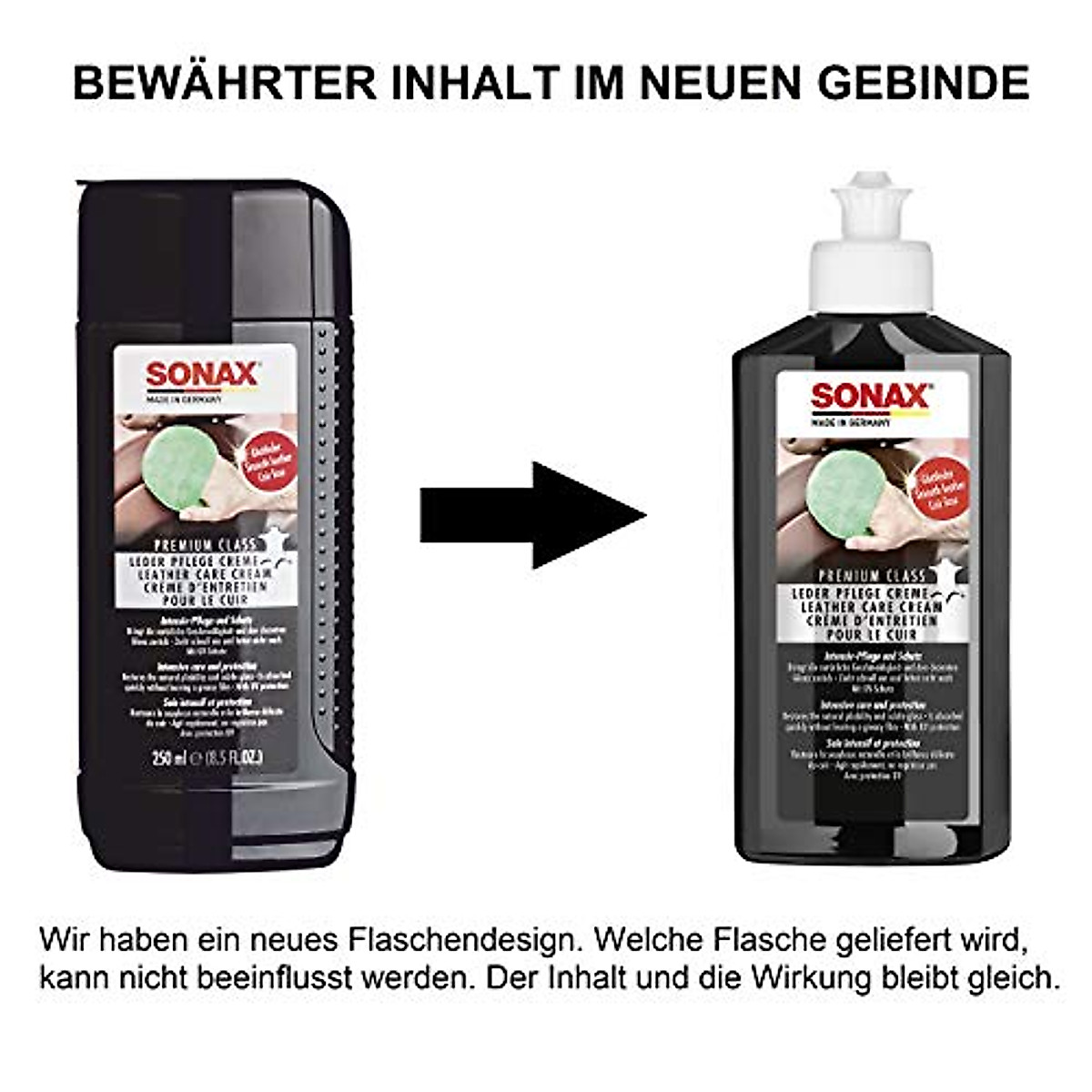 Sonax (282141) Premium Class Leather Care Cream - 8.45 fl. oz.