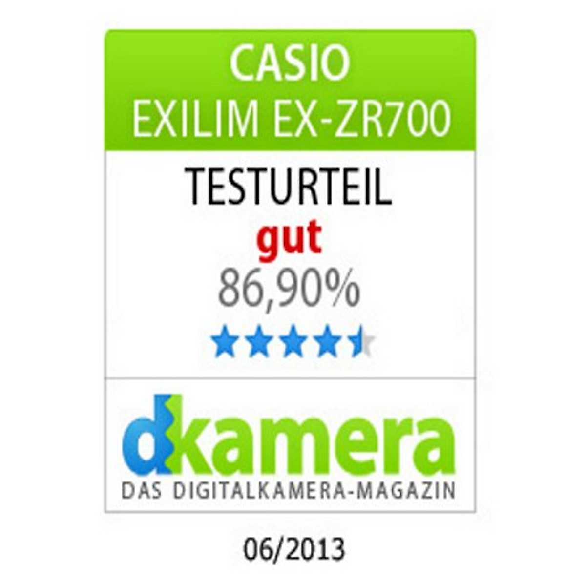 Casio High Speed Exilim Ex-ZR700 Digital Camera Brown EX-ZR700BN - International Version (No Warranty)
