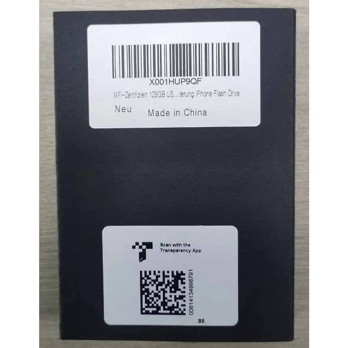 Apple MFi Certified 128GB iPhone Photo Stick iPhone Memory iPhone USB Storage for Photos Videos Contacts iPhone USB Flash Drive Memory for iPad External iPhone Storage iPhone Thumb Drive for iPad