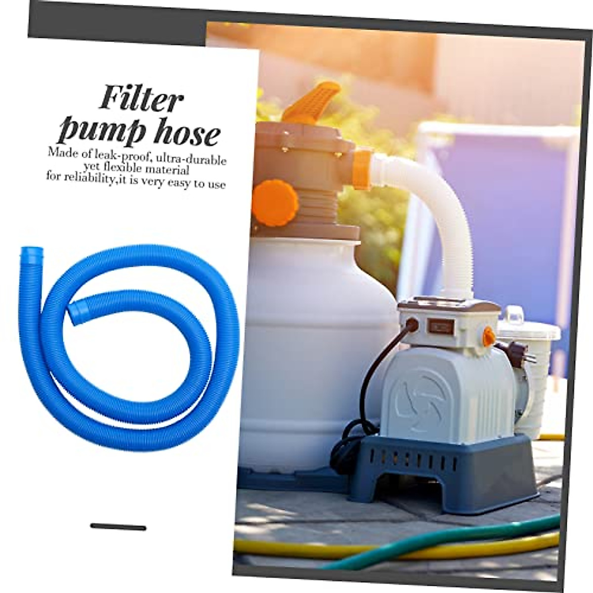 Yardenfun Pool Hose Swimming Pools Interior Accessories Outdoor Hose Pool Water Change Hose Replacement Hose for Above Ground Pools Garden Water Hose Pool Pump Hose Hose Accessory Pump Hose