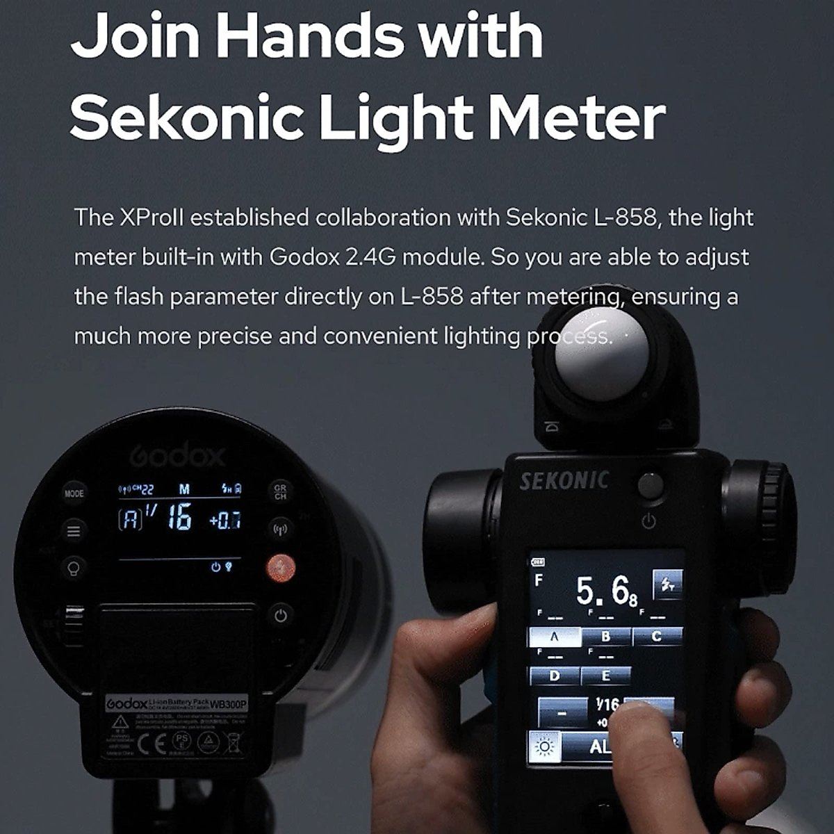 Godox XProII XProII-C XProIIC Trigger w/2×Godox X1R-C Receiver for Canon, Godox Flash Wireless Transmitter TTL 2.4G HSS 1/8000S Bluetooth Connection, Large Screen Trigger for Canon EOS Cameras