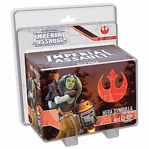 Star Wars Imperial Assault Board Game Hera Syndulla and C1-10P ALLY PACK - Epic Sci-Fi Strategy Game for Kids and Adults, Ages 14+, 1-5 Players, 1-2 Hour Playtime, Made by Fantasy Flight Games