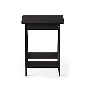FURINNO Beginning, End Table, Espresso