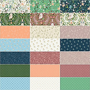 Katherine Lenius Wildwood Wander 5" Stacker 42 5-inch Squares Charm Pack Riley Blake 5-12430-42