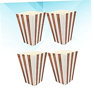 jojofuny 36pcs Popcorn Boxes Popcorn Container Popcorn Snack Containers Paper Candy Container Party Popcorn Cups Party Paper Supplies Party Popcorn Containers Carton Mini