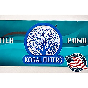 Aquarium Polishing Filter Pad, 50 Micron, 24" x 36", Water Polishing Pad for Crystal Clear Fish Tank, Cut-to-Fit Aquarium Floss Pad, Made in USA (1 Pack)