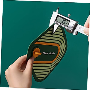 Veemoon 2pcs Floor Drain Cover Bathtub Silicone Blocker Sink Plug Drain Garbage Basket Hair Sink Tub Stopper Bathtub Drain Kitchen Drain Covers Shower Toilet Hair Accessories