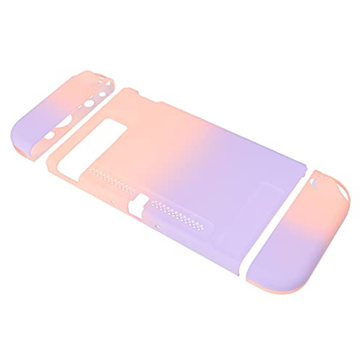 ibasenice Case Cover Compatible for Switch Game Shell Handheld Grip Controller Back Plate Replacement