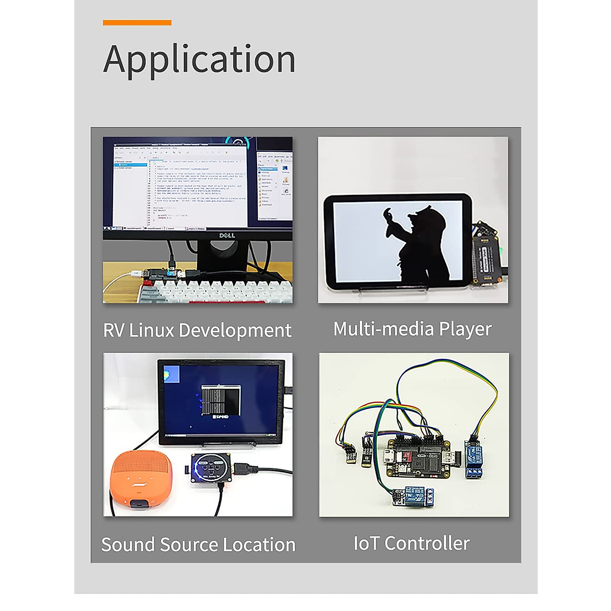 Sipeed RV Dock Allwinner D1 Single Board Computer RISC-V Linux Starter Kit with 16bits 512MB DDR3 RAM Onboard 2.4G WiFi + BT Module Support MIPI, RGB and MCU Running OpenWRT Debian YoC (RTOS)