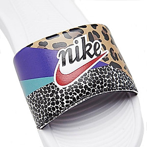 NIKE WOMEN'S VICTORI ONE SLIDE PRINT, White, 4.5 UK (6.5 US)