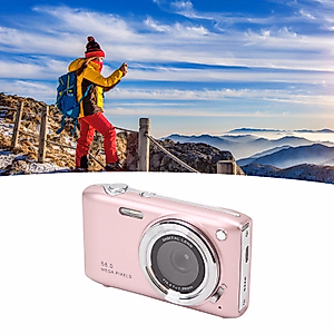 Digital Camera, 16X 58M 4K Digital Video Camera for Daily Use (Gold)