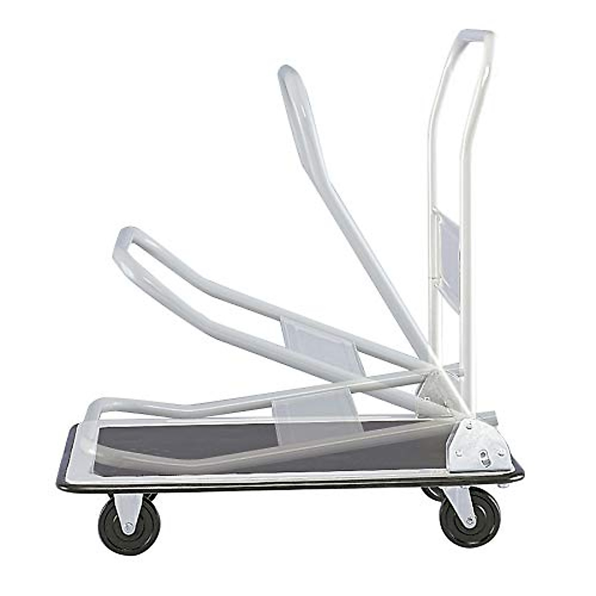 Safco Products Tuff Truck Large Platform Utility Hand Truck, Gray