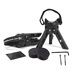 The Original Handlebar Jack Portable Repair Stand V2 for eBikes, Complete Bundle with Stand, Extender Kit, and Reflective Stickers | Compatible with all Electric Bikes | Set of 2 Jacks