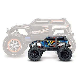 Traxxas 72054-5 1/16 Summit: 4WD Extreme Terrain Monster Truck with TQ 2.4GHz Radio System