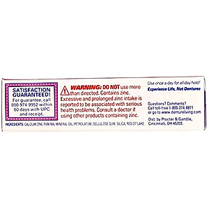 Fixodent Denture Adhesive Cream Original 1.40 oz (Pack of 2)