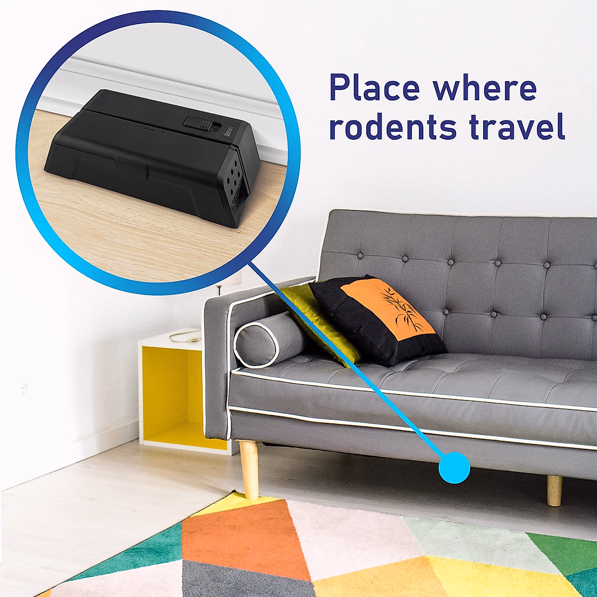 SafeAMP Mouse Trap Chambers Refills Compatible with Victor Indoor Electronic Mouse Trap M250S, 12-Pack