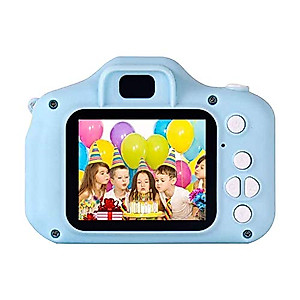 Digital Camera for Kids, Selfie Digital Video Recorder Camera with 2 Inch and 32GB SD Card for 3-10 Year Old Kids (Blue)