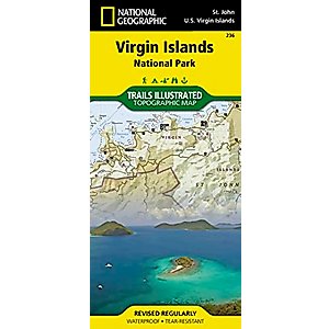 Virgin Islands National Park Map (National Geographic Trails Illustrated Map, 236)