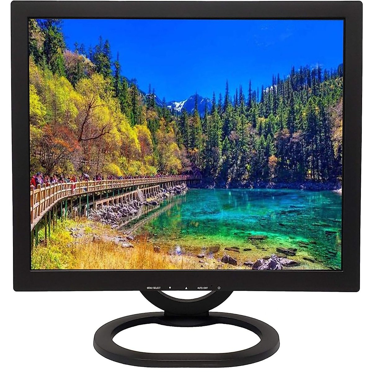 ViewEra V191HV2 TFT LCD Video Monitor, 19" Screen Size, VGA, Composite (RCA) Video, S-Video, Resolution 1280 x 1024, Brightness 250 cd/m2, Contrast Ratio 1000:1, Response Time 5ms, Built-in Speakers