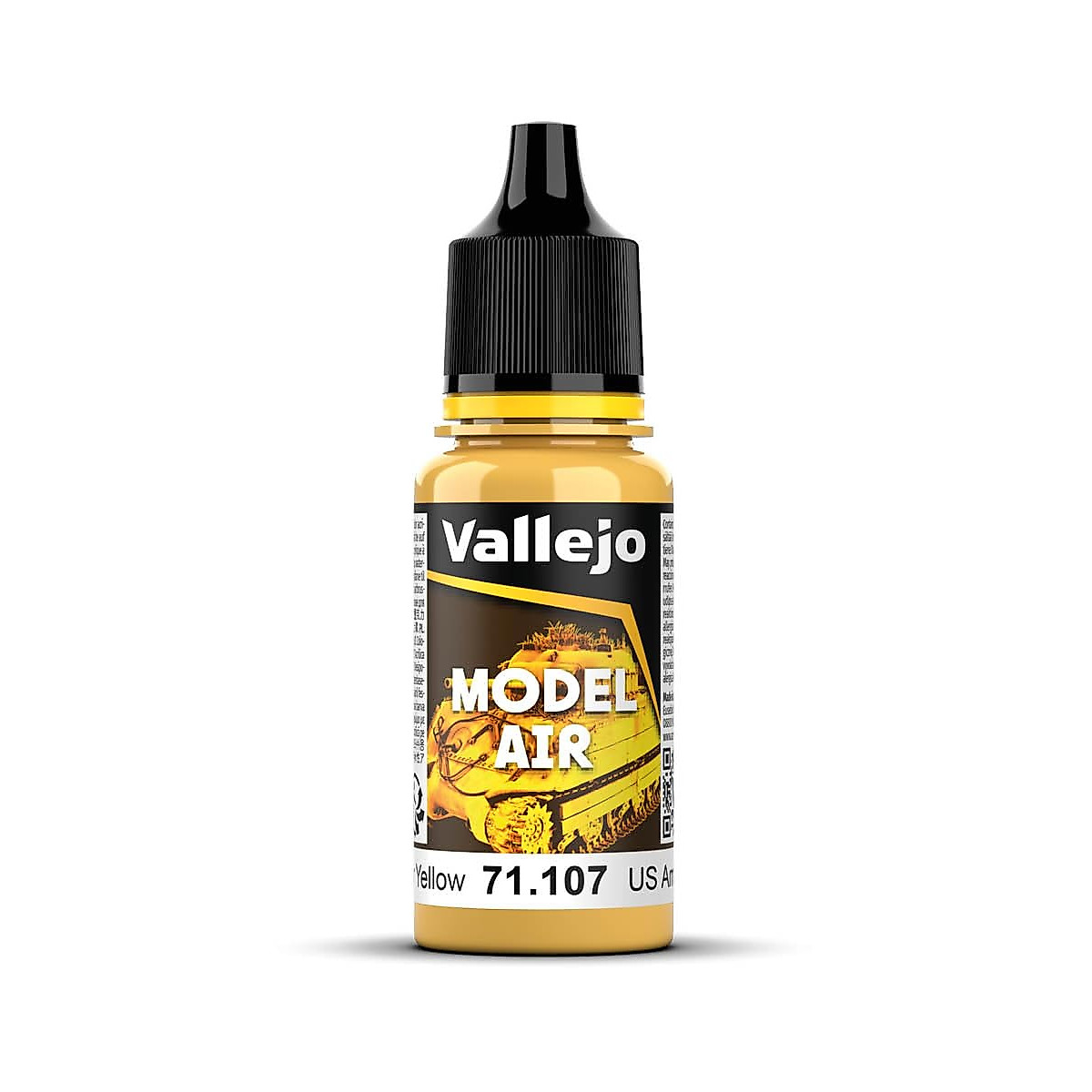 Vallejo Acrylic Paint, US Interior Yellow