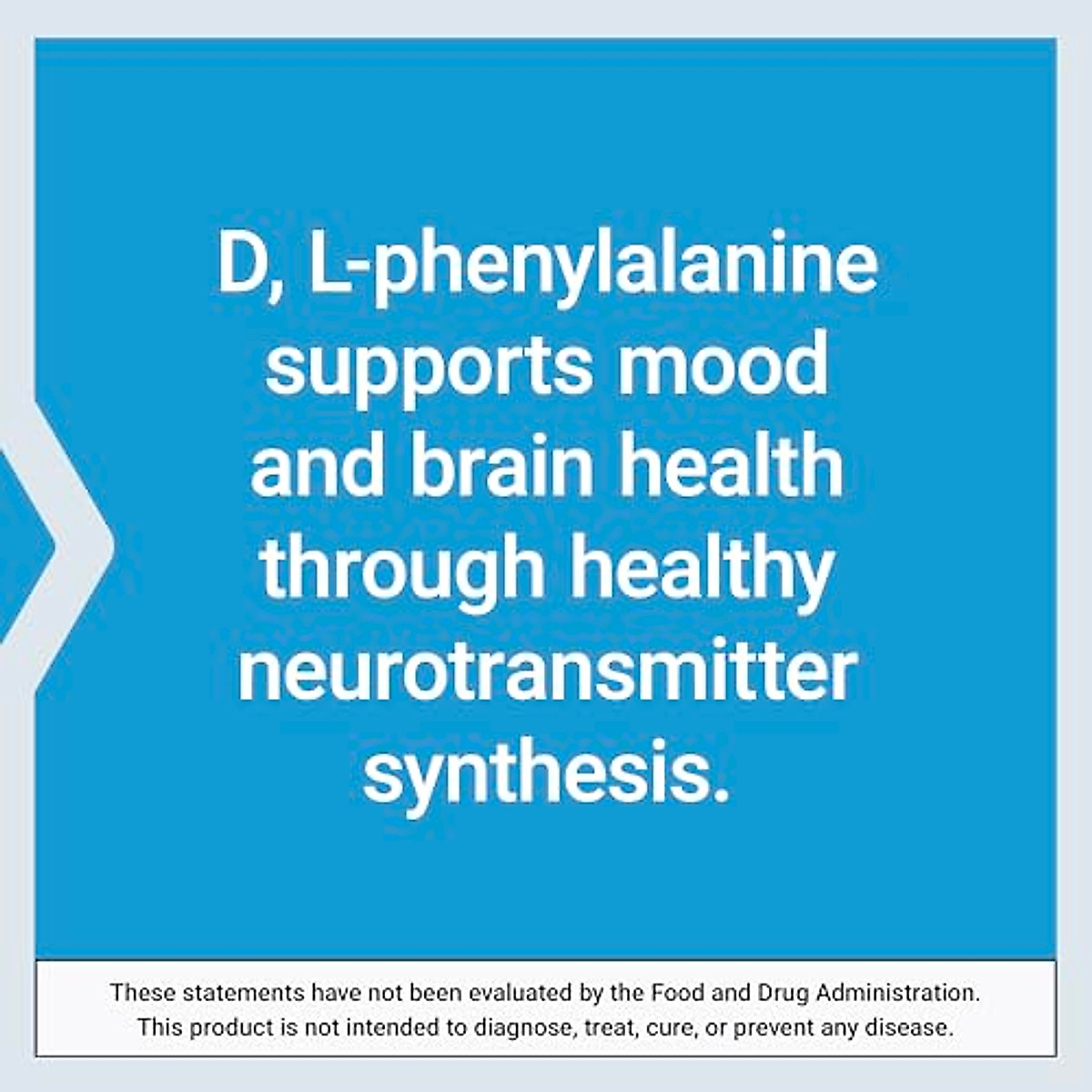 Life Extension D, L-Phenylalanine Capsules, 500 mg – Supports Mood Health, Promotes Neurotransmitter Health – Gluten-Free, Non-GMO, Vegetarian – 100 Capsules