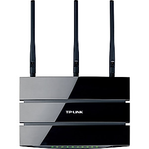 TP-Link TD-W8980 N600 Wireless Dual Band Gigabit ADSL2+ (Non-Cable) Modem Router, 2.4GHz 300Mbps+5Ghz 300Mbps, 2 USB Ports for File Sharing, IPv6 Compatible