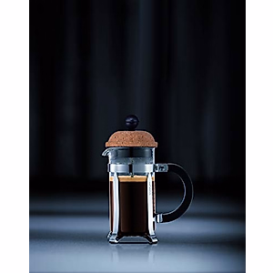 Bodum Chambord French Press Coffee Maker with BPA-Free Tritan Plastic Shatterproof Carafe, 12 Ounce, Chrome