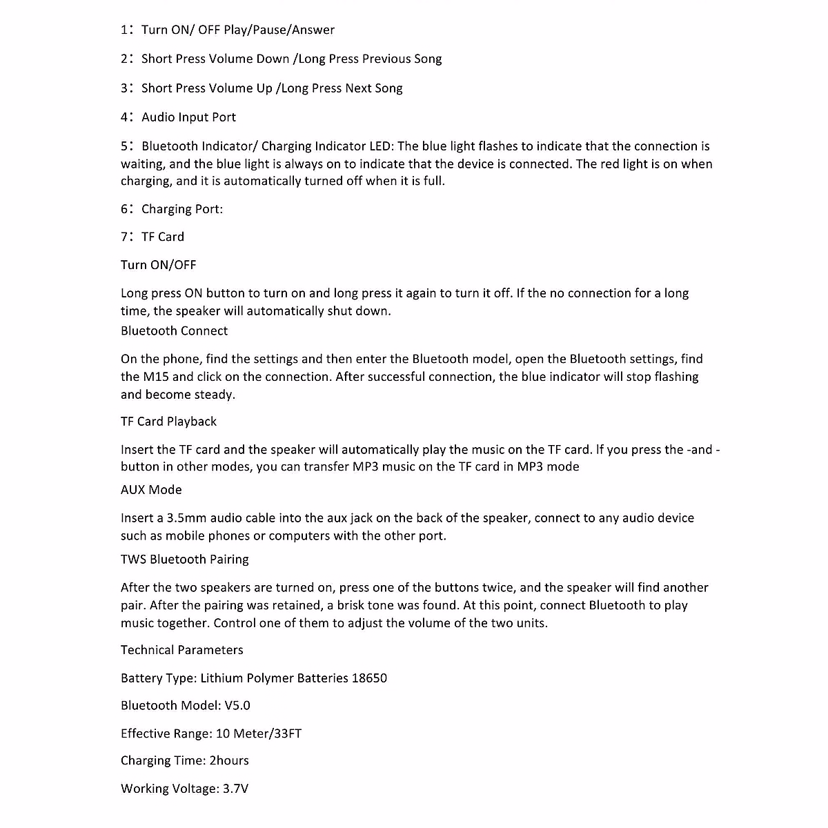 UrbanX Audience Series IPX7 Bluetooth Waterproof Speaker with Clip, 20H Playtime, Compact Speaker with Big Sound, Punchy Bass, Wireless for OnePlus Pad & Beach, Pool, Boat, Biking Black 1 Pack