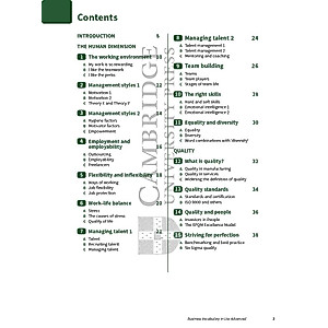 Business Vocabulary in Use: Advanced Book with Answers