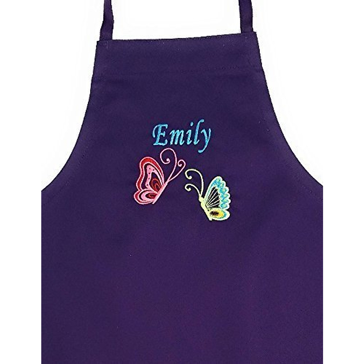 Personalized Kids Apron Embroidered With Name and Design