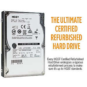 HGST Ultrastar C10K900 | HUC109090CSS600 | 0B26014 | 900GB 10K RPM SAS 6.0Gb/s 64MB Cache | 2.5in SFF | 512n | Cache Enterprise Hard Disk Drive HDD (Renewed)