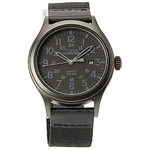 Timex Men's Year-Round Quartz Watch with Textile Strap, Blue, 20 (Model: TW4B14200)