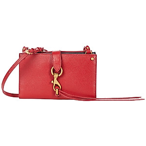 Rebecca Minkoff womens Megan Wallet on Strap crossbody, Kiss, One Size US